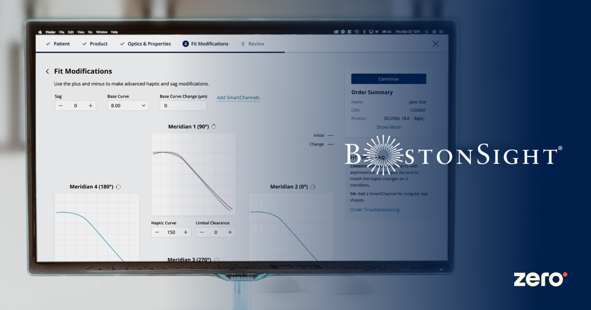 BostonSight Fitconnect App | ZeroDegrees Inc.