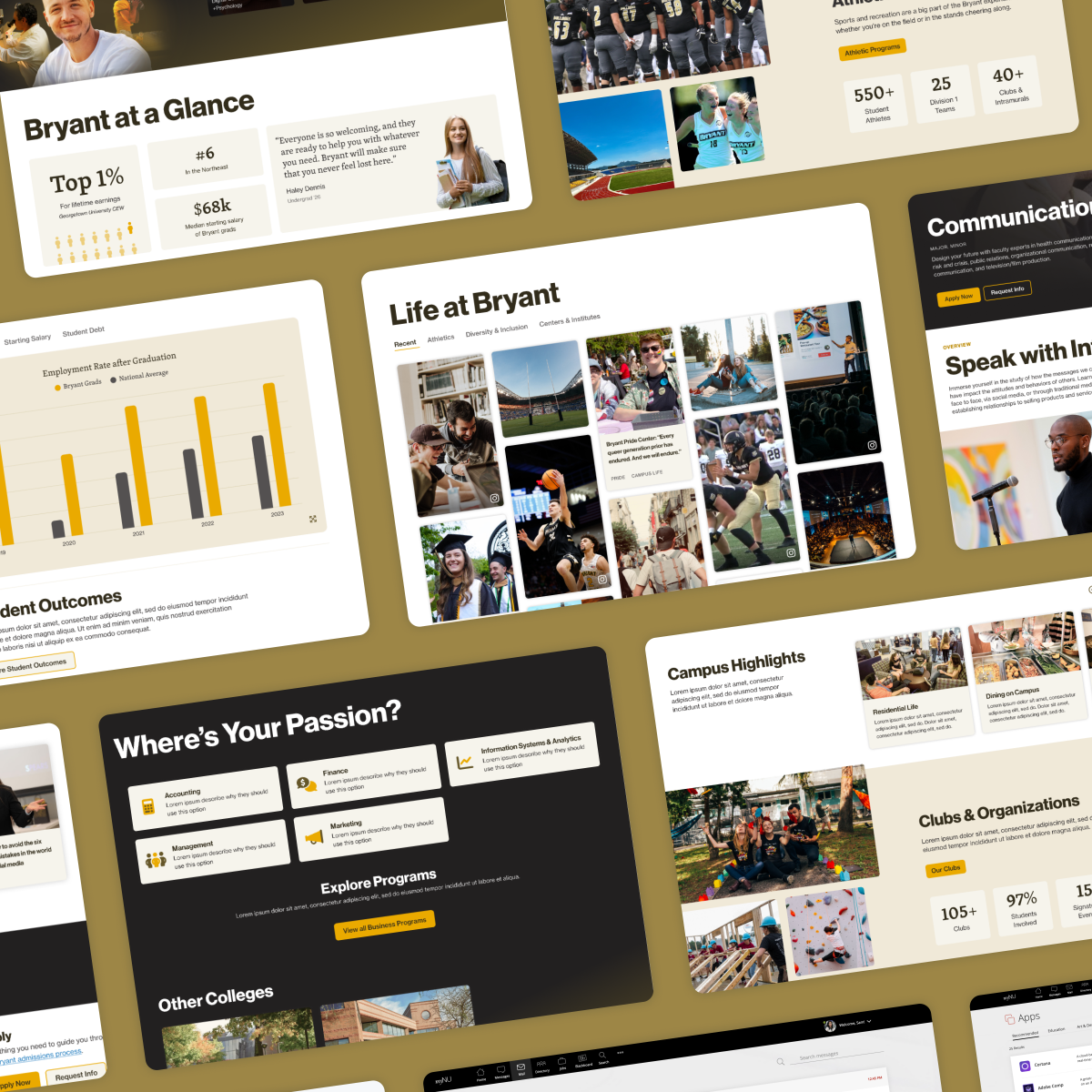 Bryant University Redesign | ZeroDegrees Inc.