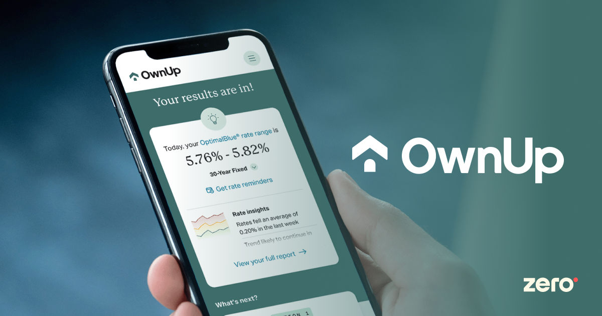 OwnUp Mortgage Shopping | ZeroDegrees Inc.